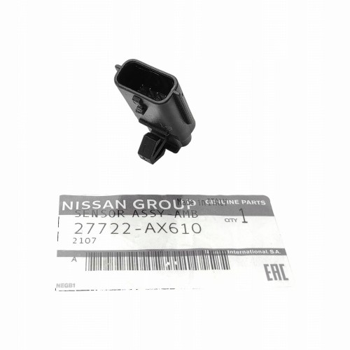 CZUJNIK TEMPERATURY ZEWNĘTRZNEJ ORYGINAŁ NISSAN OE 27722-AX610 Części ...