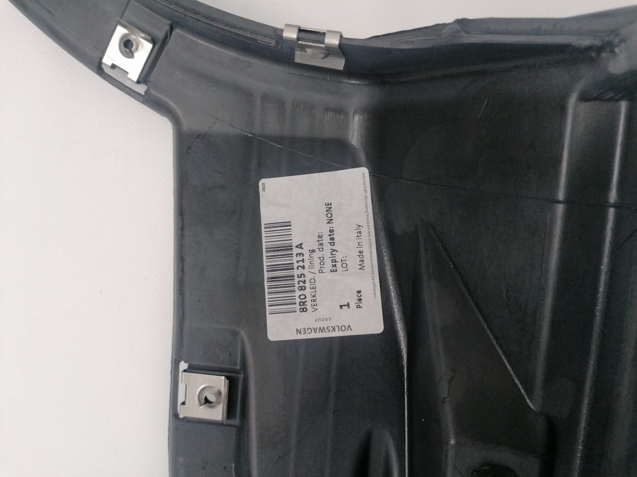 Wykładzina osłona podłogi lewa zewnętrzna Audi Q5 2009-2012 Części ASO ...