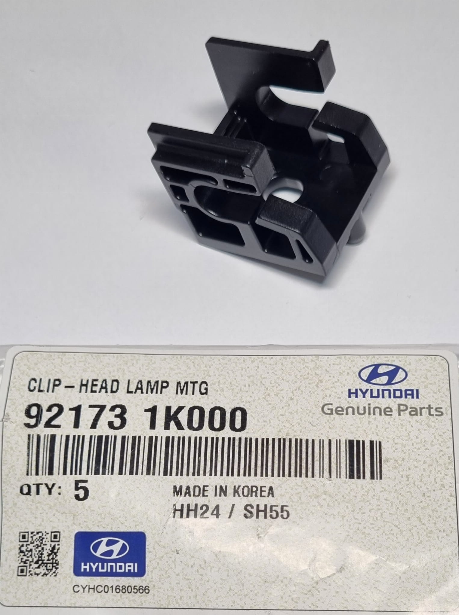 Mocowanie uchwyt dolny lampy przedniej HYUNDAI ix20 Części ASO 92173-1K000